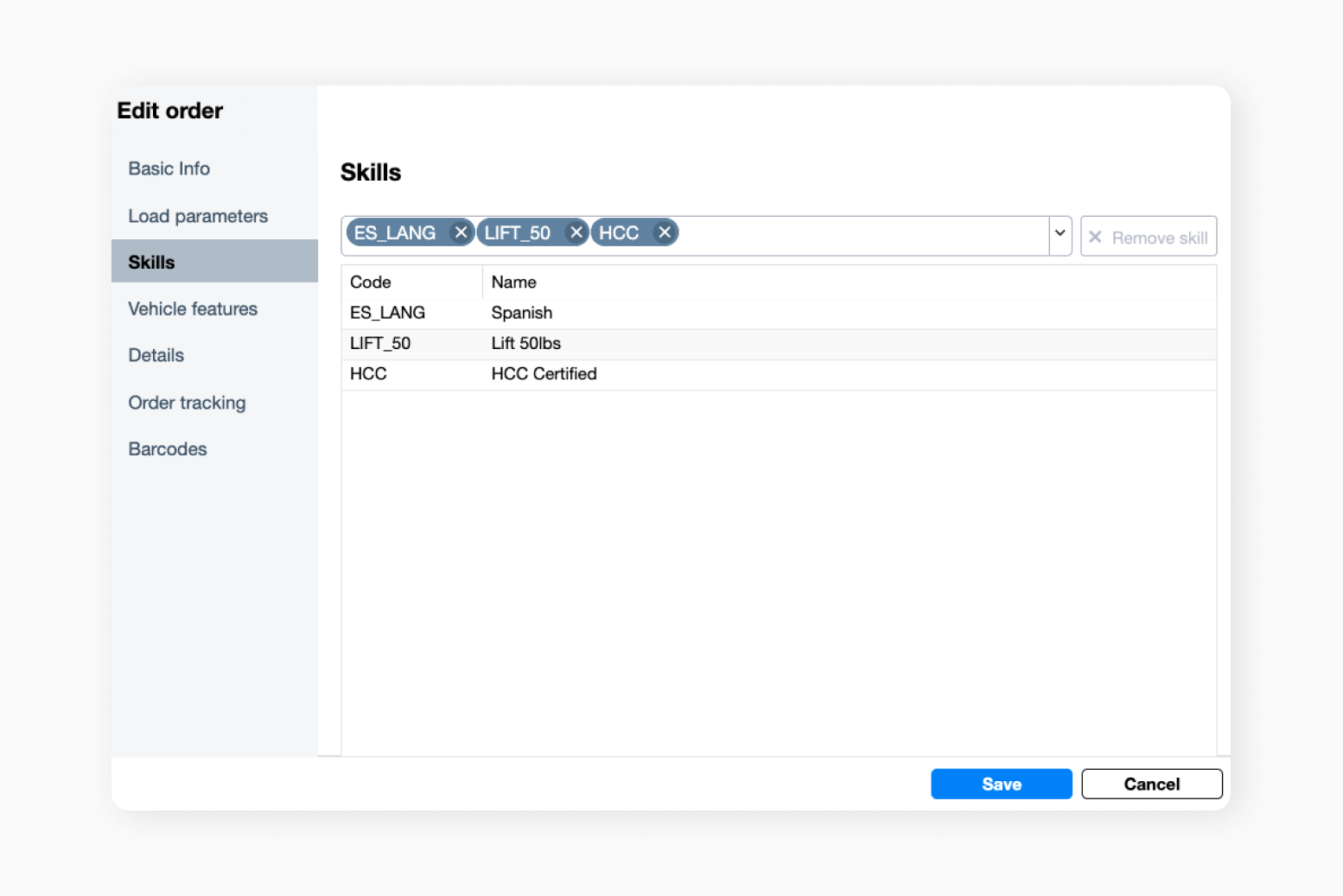 View and understand order detail fields – OptimoRoute Help Center