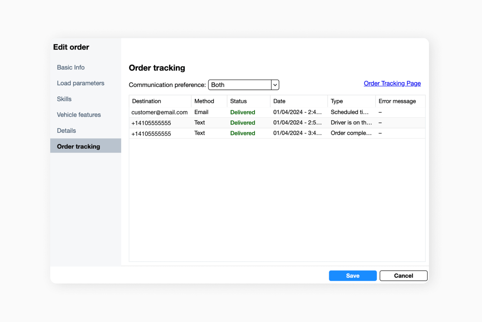 View And Understand Order Detail Fields Optimoroute Help Center