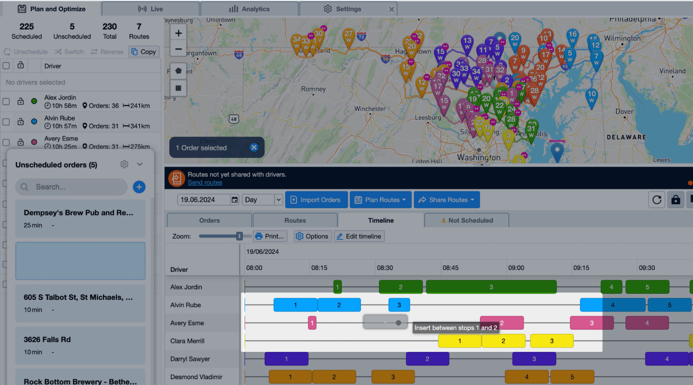 Plan Routes With Drag And Drop Optimoroute Help Center