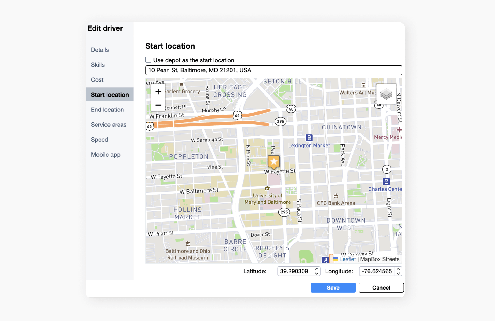 View And Understand Driver Detail Fields Optimoroute Help Center