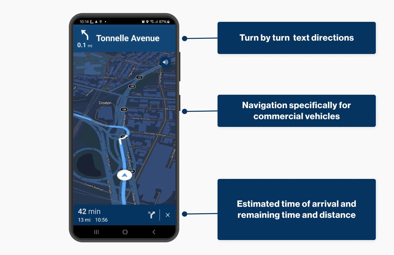 Using OptimoRoute commercial truck navigation [beta] – OptimoRoute Help ...